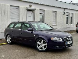 Violet Audi A4 2005 in Ukmerge, with an engine capacity of 3.20 L and mileage of 218 thousand km for 3500 €, photo 5 on AUTOMOTO.COM.LV