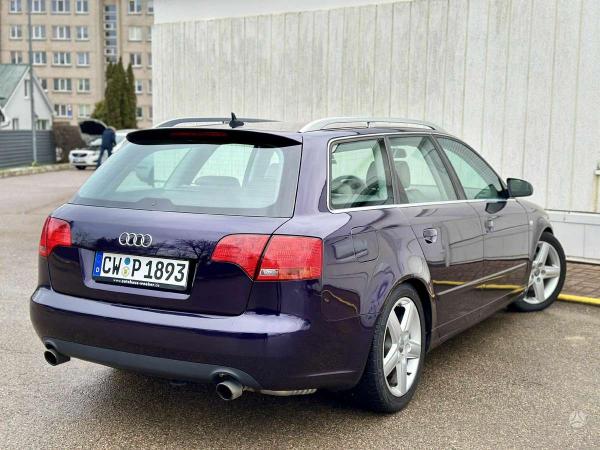 Violet Audi A4 2005 in Ukmerge, with an engine capacity of 3.20 L and mileage of 218 thousand km for 3500 €, photo 8 on AUTOMOTO.COM.LV