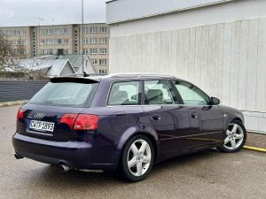 Violet Audi A4 2005 in Ukmerge, with an engine capacity of 3.20 L and mileage of 218 thousand km for 3500 €, photo 9 on AUTOMOTO.COM.LV