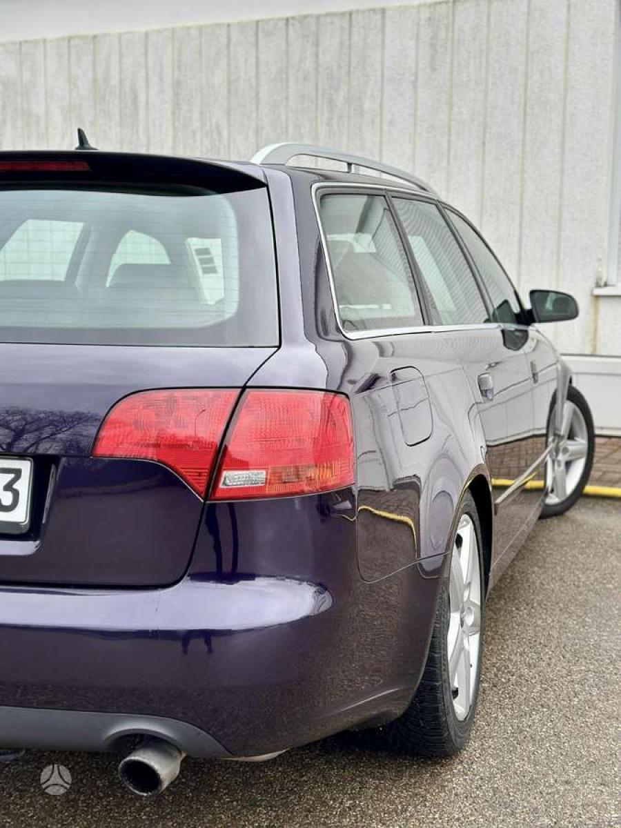 Violet Audi A4 2005 in Ukmerge, with an engine capacity of 3.20 L and mileage of 218 thousand km for 3500 €, photo 10 on AUTOMOTO.COM.LV