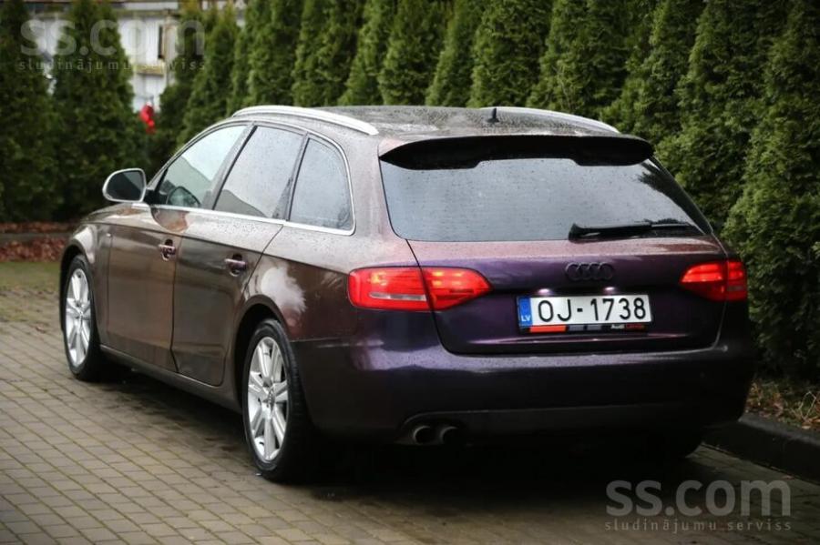 Violets Audi A4 2008 Rīga, ar dzinēja tilpumu 2.00 L un nobraukumu 0 tūkst. km par 5495 €, foto 4 vietnē AUTOMOTO.COM.LV