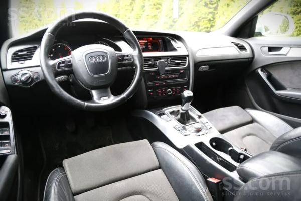 Violet Audi A4 2008 in Riga, with an engine capacity of 2.00 L and mileage of 0 thousand km for 5495 €, photo 8 on AUTOMOTO.COM.LV