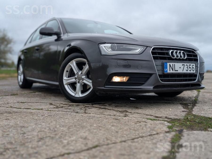 Violet Audi A4 2013 in Riga, with an engine capacity of 2.00 L and mileage of 239 thousand km for 7200 €, photo 1 on AUTOMOTO.COM.LV