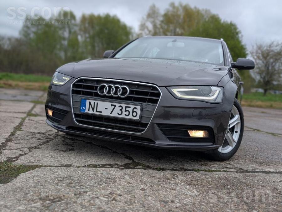 Violet Audi A4 2013 in Riga, with an engine capacity of 2.00 L and mileage of 239 thousand km for 7200 €, photo 4 on AUTOMOTO.COM.LV