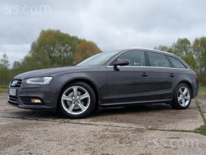 Violet Audi A4 2013 in Riga, with an engine capacity of 2.00 L and mileage of 239 thousand km for 7200 €, photo 6 on AUTOMOTO.COM.LV