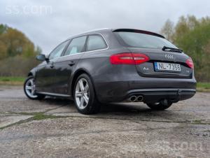 Violet Audi A4 2013 in Riga, with an engine capacity of 2.00 L and mileage of 239 thousand km for 7200 €, photo 7 on AUTOMOTO.COM.LV