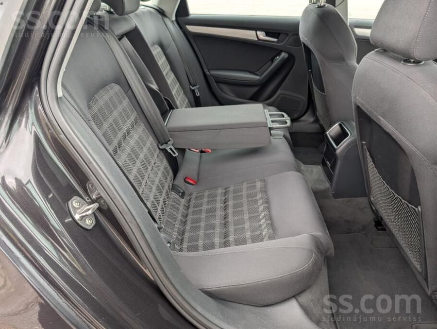 Violet Audi A4 2013 in Riga, with an engine capacity of 2.00 L and mileage of 239 thousand km for 7200 €, photo 14 on AUTOMOTO.COM.LV