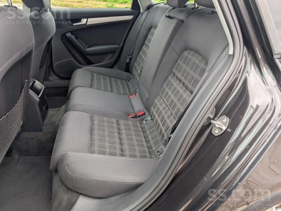 Violet Audi A4 2013 in Riga, with an engine capacity of 2.00 L and mileage of 239 thousand km for 7200 €, photo 15 on AUTOMOTO.COM.LV