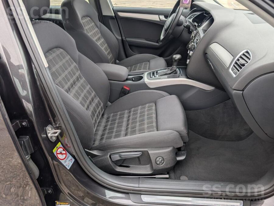 Violet Audi A4 2013 in Riga, with an engine capacity of 2.00 L and mileage of 239 thousand km for 7200 €, photo 16 on AUTOMOTO.COM.LV