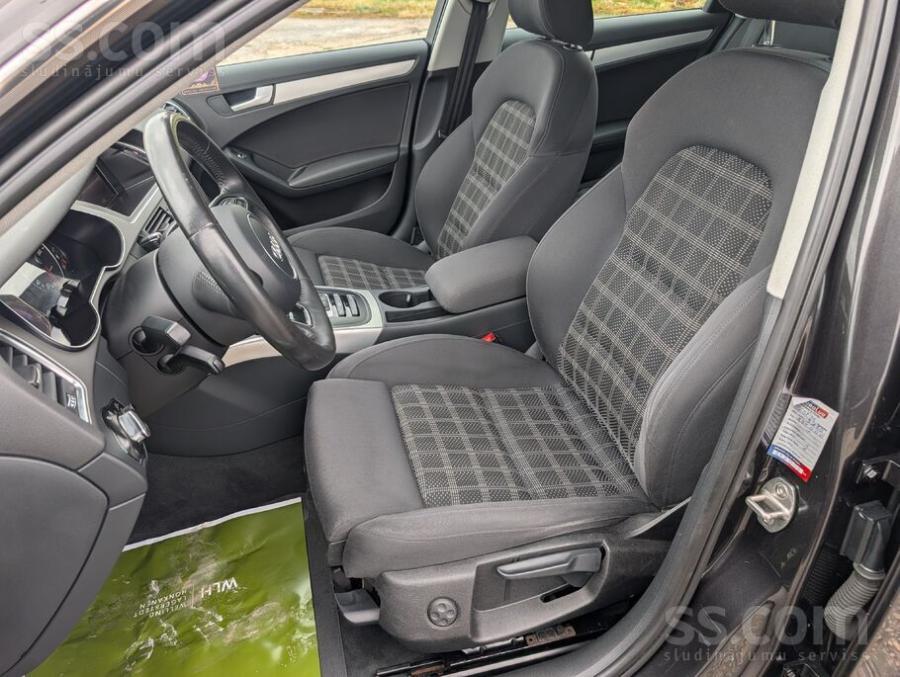 Violet Audi A4 2013 in Riga, with an engine capacity of 2.00 L and mileage of 239 thousand km for 7200 €, photo 17 on AUTOMOTO.COM.LV