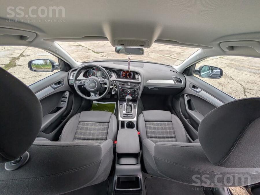 Violet Audi A4 2013 in Riga, with an engine capacity of 2.00 L and mileage of 239 thousand km for 7200 €, photo 18 on AUTOMOTO.COM.LV