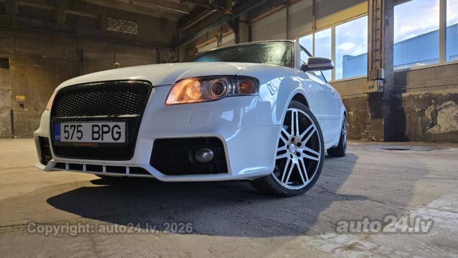 White Audi A4 2008 in Tallinn, with an engine capacity of 2.00 L and mileage of 153 thousand km for 8000 €, photo 6 on AUTOMOTO.COM.LV