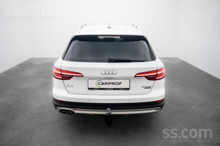 White Audi A4 2017 in Tallinn, with an engine capacity of 2.00 L and mileage of 230 thousand km for 13999 €, photo 7 on AUTOMOTO.COM.LV