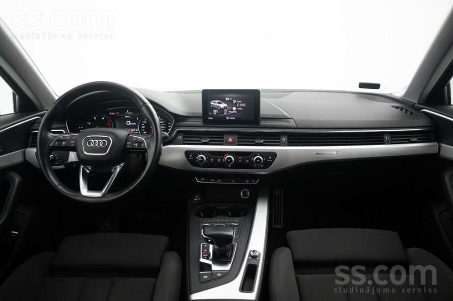 White Audi A4 2017 in Tallinn, with an engine capacity of 2.00 L and mileage of 230 thousand km for 13999 €, photo 15 on AUTOMOTO.COM.LV
