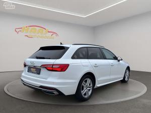 White Audi A4 2021 in Kaunas, with an engine capacity of 2.00 L and mileage of 90 thousand km for 26417 €, photo 5 on AUTOMOTO.COM.LV