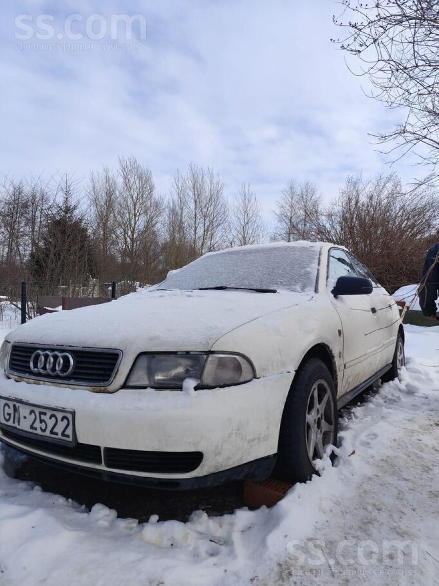 Белый Ауди А4 1995 в Лиепая, объемом двигателя 1.90 л и пробегом 0 тыс. км за 600 €, фото 1 на AUTOMOTO.COM.LV