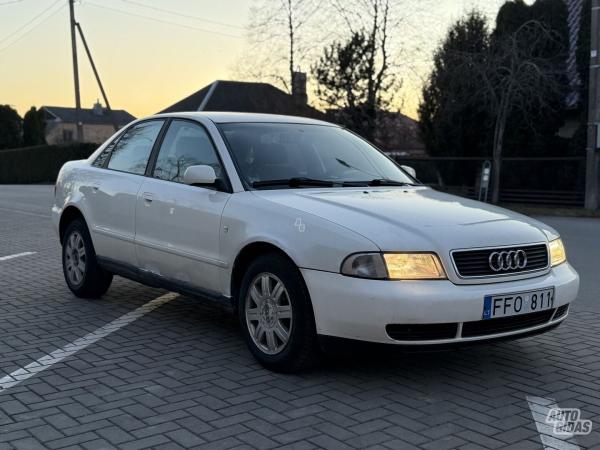 White Audi A4 1998 in Siauliai, with an engine capacity of 1.90 L and mileage of 320 thousand km for 550 €, photo 3 on AUTOMOTO.COM.LV