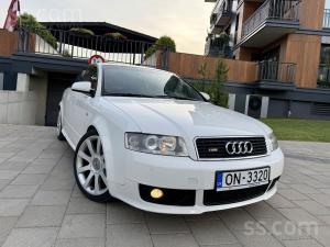 White Audi A4 2002 in Riga, with an engine capacity of 3.00 L and mileage of 282 thousand km for 3490 €, photo 1 on AUTOMOTO.COM.LV