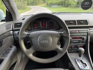 White Audi A4 2002 in Riga, with an engine capacity of 3.00 L and mileage of 282 thousand km for 3490 €, photo 15 on AUTOMOTO.COM.LV