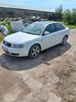 White Audi A4 2004 in Kaunas, with an engine capacity of 1.80 L and mileage of 282 thousand km for 850 €, photo 4 on AUTOMOTO.COM.LV