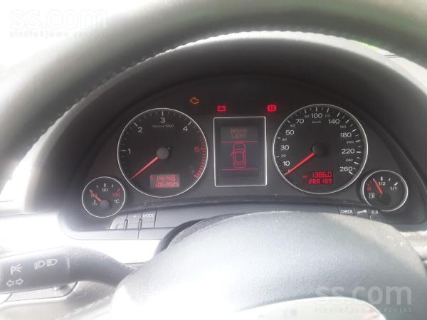 White Audi A4 2006 in Cesis, with an engine capacity of 2.70 L and mileage of 288 thousand km for 2550 €, photo 5 on AUTOMOTO.COM.LV