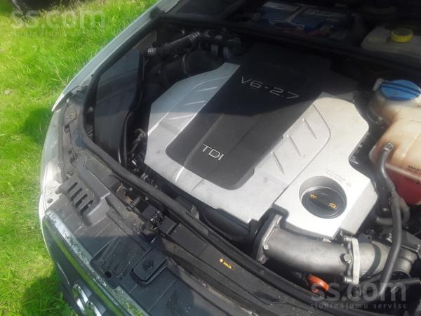 White Audi A4 2006 in Cesis, with an engine capacity of 2.70 L and mileage of 288 thousand km for 2550 €, photo 10 on AUTOMOTO.COM.LV