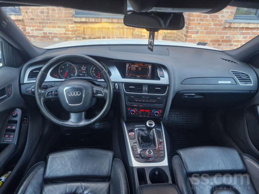 Balts Audi A4 2007 Bauska, ar dzinēja tilpumu 3.00 L un nobraukumu 300 tūkst. km par 5900 €, foto 14 vietnē AUTOMOTO.COM.LV