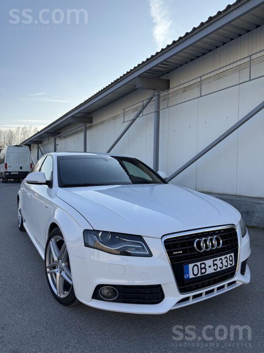 Balts Audi A4 2008 Tukums, ar dzinēja tilpumu 3.00 L un nobraukumu 310 tūkst. km par 8490 €, foto 1 vietnē AUTOMOTO.COM.LV