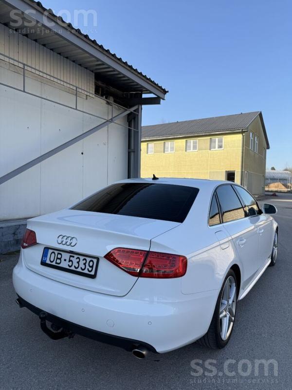 Balts Audi A4 2008 Tukums, ar dzinēja tilpumu 3.00 L un nobraukumu 310 tūkst. km par 8490 €, foto 5 vietnē AUTOMOTO.COM.LV