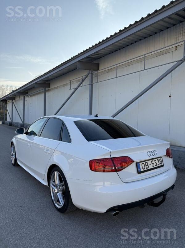 Balts Audi A4 2008 Tukums, ar dzinēja tilpumu 3.00 L un nobraukumu 310 tūkst. km par 8490 €, foto 7 vietnē AUTOMOTO.COM.LV
