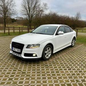 White Audi A4 2008 in Joniskis, with an engine capacity of 1.98 L and mileage of 293 thousand km for 4200 €, photo  on AUTOMOTO.COM.LV