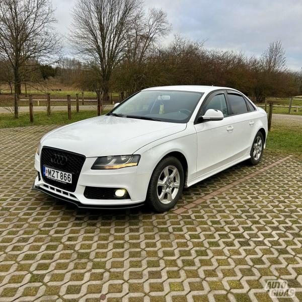 White Audi A4 2008 in Joniskis, with an engine capacity of 2.00 L and mileage of 293 thousand km for 4200 €, photo 1 on AUTOMOTO.COM.LV