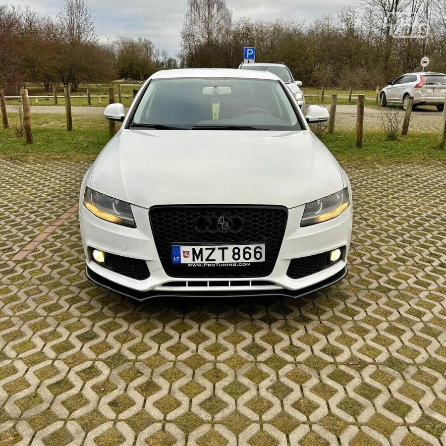 White Audi A4 2008 in Joniskis, with an engine capacity of 2.00 L and mileage of 293 thousand km for 4200 €, photo 3 on AUTOMOTO.COM.LV
