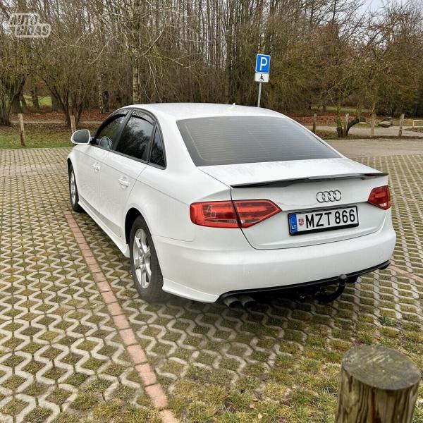White Audi A4 2008 in Joniskis, with an engine capacity of 2.00 L and mileage of 293 thousand km for 4200 €, photo 5 on AUTOMOTO.COM.LV