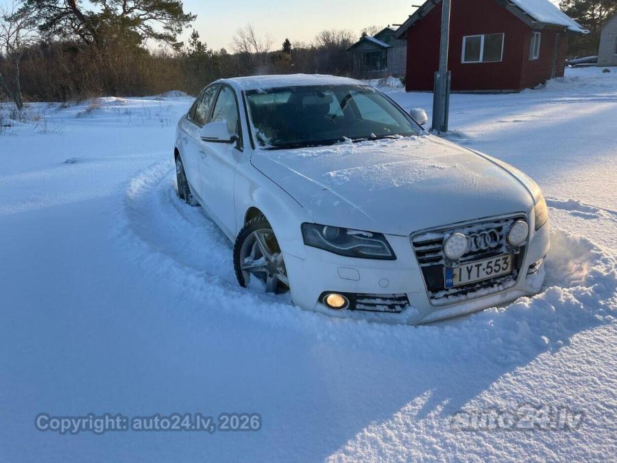 Белый Ауди А4 2008 в Таллин, объемом двигателя 3.00 л и пробегом 440 тыс. км за 5999 €, фото 1 на AUTOMOTO.COM.LV