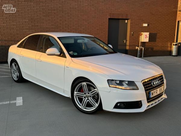 White Audi A4 2008 in Vilnius, with an engine capacity of 2.70 L and mileage of 383 thousand km for 4000 €, photo 1 on AUTOMOTO.COM.LV