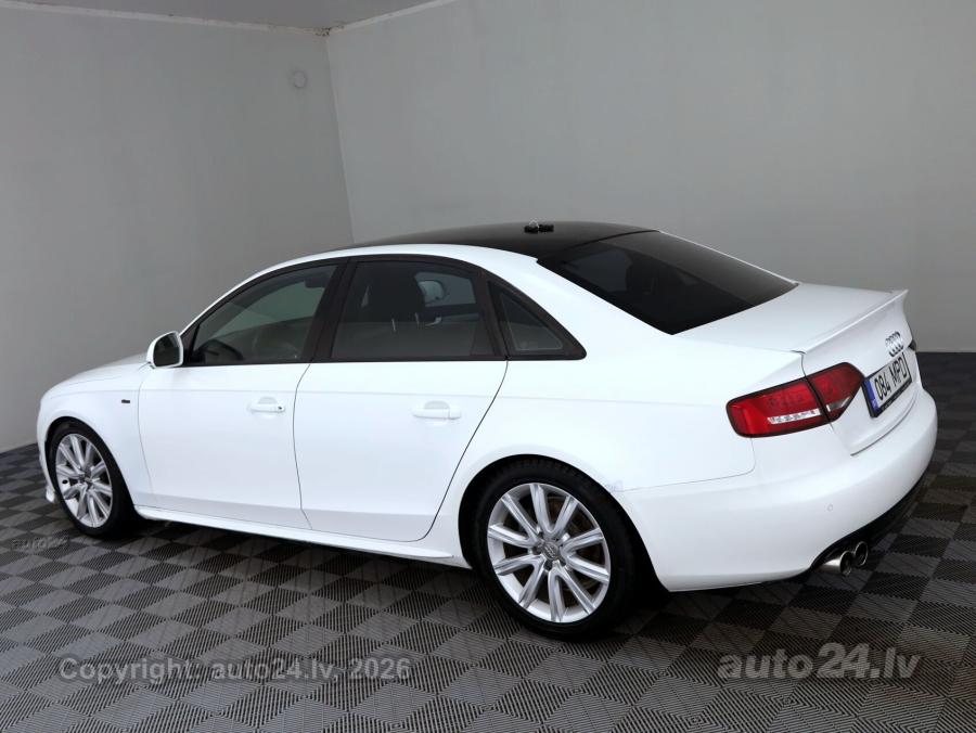 White Audi A4 2008 in Tallinn, with an engine capacity of 1.80 L and mileage of 258 thousand km for 3499 €, photo 5 on AUTOMOTO.COM.LV