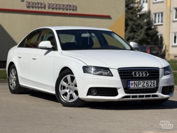 Balts Audi A4 2008 Kaišiadorys, ar dzinēja tilpumu 2.00 L un nobraukumu 240 tūkst. km par 5500 €, foto 1 vietnē AUTOMOTO.COM.LV