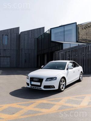 White Audi A4 2008 in Riga, with an engine capacity of 3.00 L and mileage of 292 thousand km for 6500 €, photo  on AUTOMOTO.COM.LV