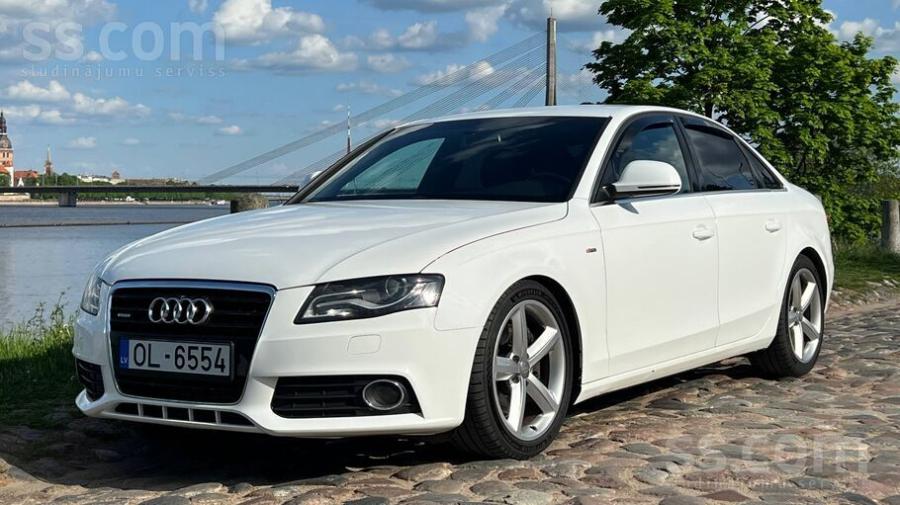 Balts Audi A4 2008 Rīga, ar dzinēja tilpumu 3.00 L un nobraukumu 292 tūkst. km par 6500 €, foto 3 vietnē AUTOMOTO.COM.LV