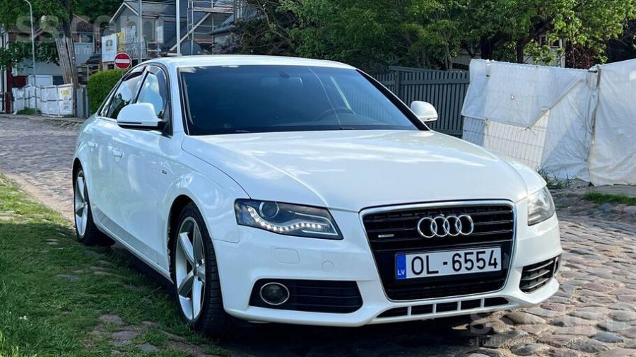 Balts Audi A4 2008 Rīga, ar dzinēja tilpumu 3.00 L un nobraukumu 292 tūkst. km par 6500 €, foto 4 vietnē AUTOMOTO.COM.LV
