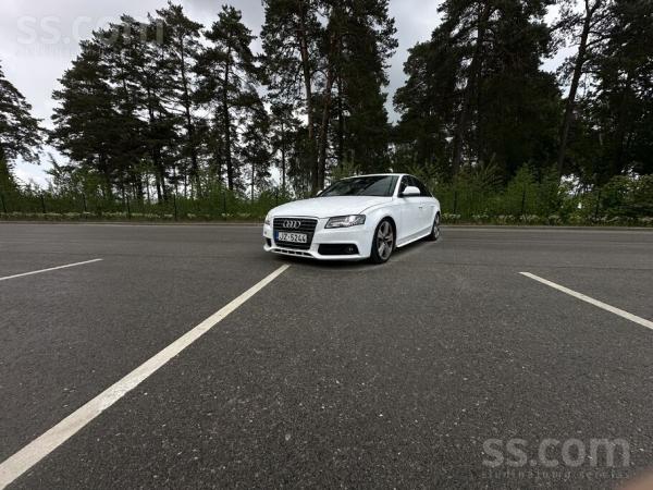 White Audi A4 2008 in Daugavpils, with an engine capacity of 2.00 L and mileage of 355 thousand km for 4900 €, photo 1 on AUTOMOTO.COM.LV
