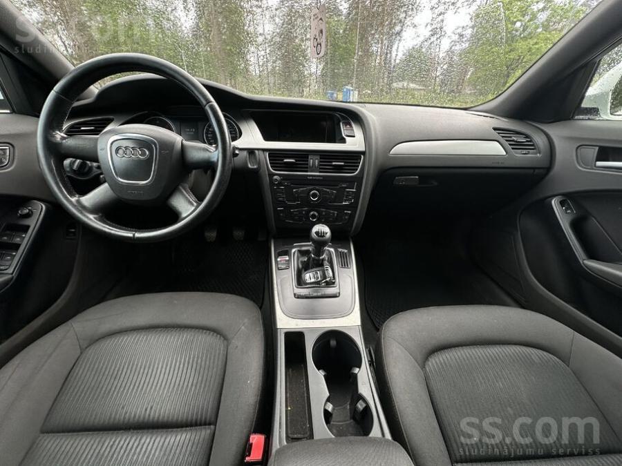 Balts Audi A4 2008 Daugavpils, ar dzinēja tilpumu 2.00 L un nobraukumu 355 tūkst. km par 4900 €, foto 7 vietnē AUTOMOTO.COM.LV