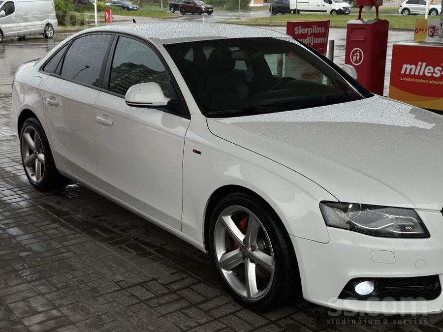 Белый Ауди А4 2008 в Рига, объемом двигателя 2.70 л и пробегом 350 тыс. км за 5000 €, фото 7 на AUTOMOTO.COM.LV