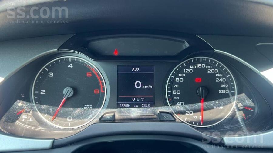 Balts Audi A4 2008 Rīga, ar dzinēja tilpumu 3.00 L un nobraukumu 285 tūkst. km par 7800 €, foto 11 vietnē AUTOMOTO.COM.LV