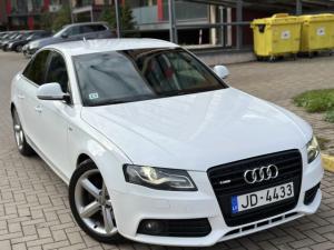 White Audi A4 2008 in Riga, with an engine capacity of 2.00 L and mileage of 282 thousand km for 5290 €, photo  on AUTOMOTO.COM.LV
