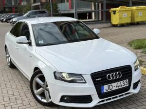 White Audi A4 2008 in Riga, with an engine capacity of 2.00 L and mileage of 282 thousand km for 5290 €, photo  on AUTOMOTO.COM.LV