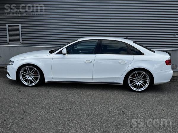 White Audi A4 2008 in Riga, with an engine capacity of 2.00 L and mileage of 284 thousand km for 3900 €, photo 2 on AUTOMOTO.COM.LV