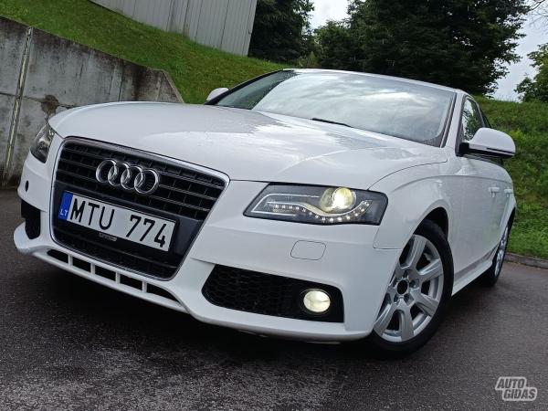 Balts Audi A4 2008 Alīta, ar dzinēja tilpumu 2.00 L un nobraukumu 278 tūkst. km par 3950 €, foto 3 vietnē AUTOMOTO.COM.LV