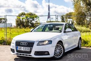 Balts Audi A4 2008 Rīga, ar dzinēja tilpumu 2.00 L un nobraukumu 360 tūkst. km par 5990 €, foto  vietnē AUTOMOTO.COM.LV